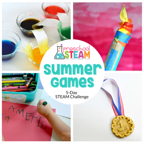 5 Day Olympic STEAM Challenge - Preschool STEAM