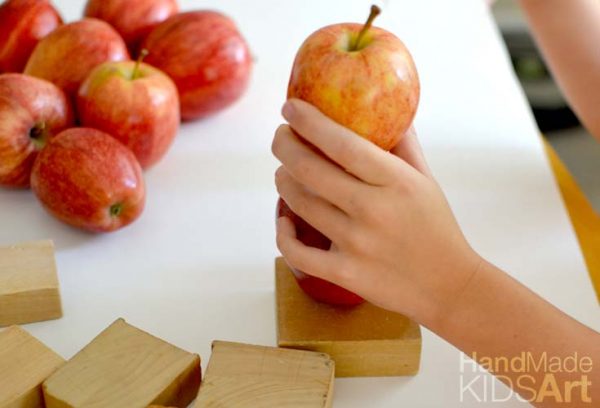 Storytime STEAM with 10 Apples Up on Top!