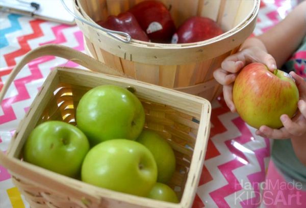 Apple STEAM Activities for Preschoolers - Preschool STEAM