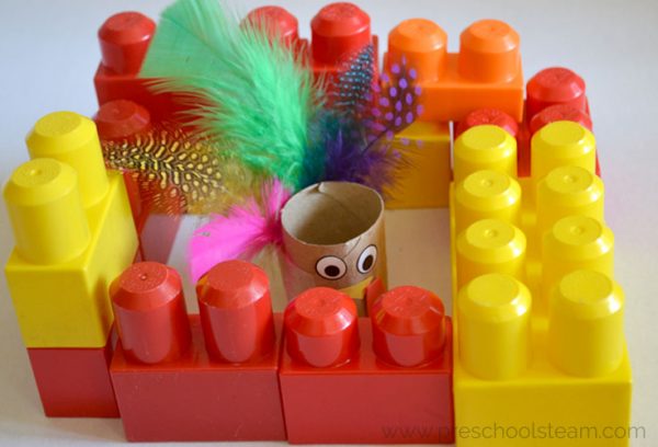 Easy Turkey Preschool STEM Activities