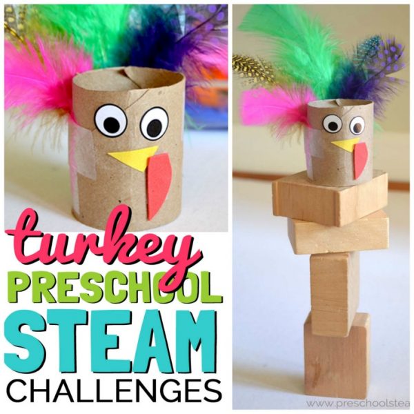 Turkey STEAM Activity Pack - Preschool STEAM