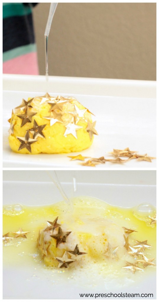 Fizzing New Year's Ball A Preschool STEAM Activity