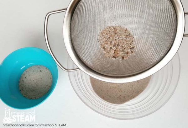 Sifting Sand: Simple Science for Preschoolers