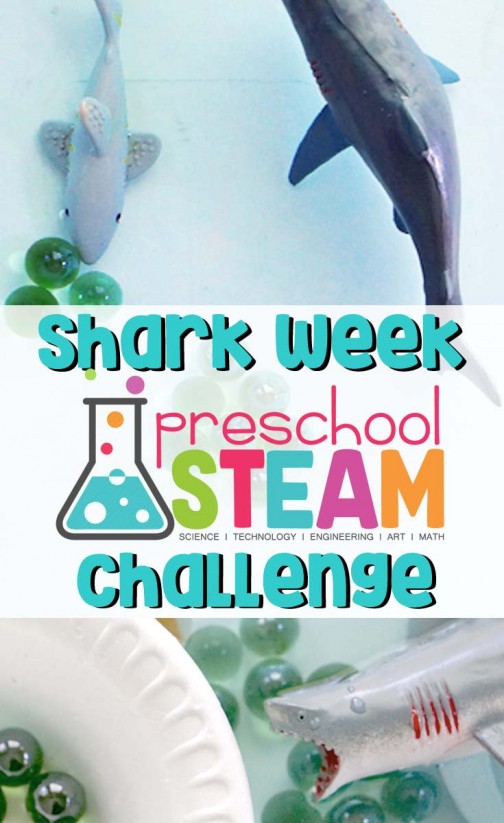 Shark Week Challenge | A STEM Activity for Preschoolers