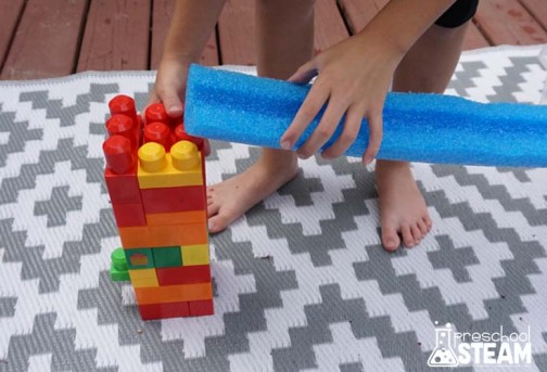 DIY Toy Waterslide | A STEM Activity for Preschoolers
