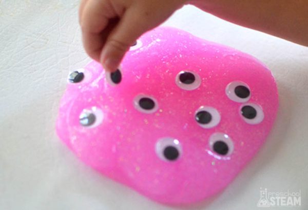 Monster Eyes: An Easy Slime Recipe