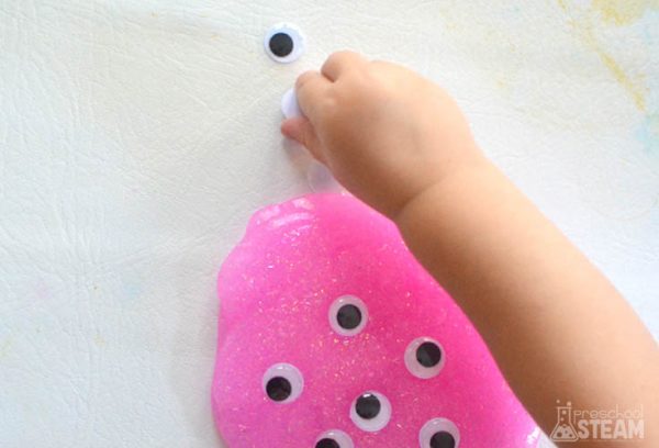 Monster Eyes: An Easy Slime Recipe