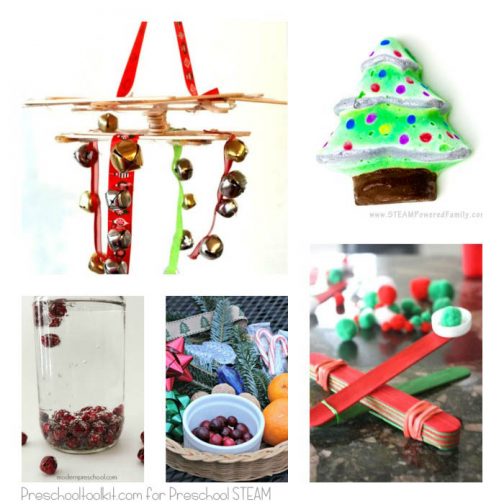25 of the Best Christmas STEAM Activities for Preschoolers