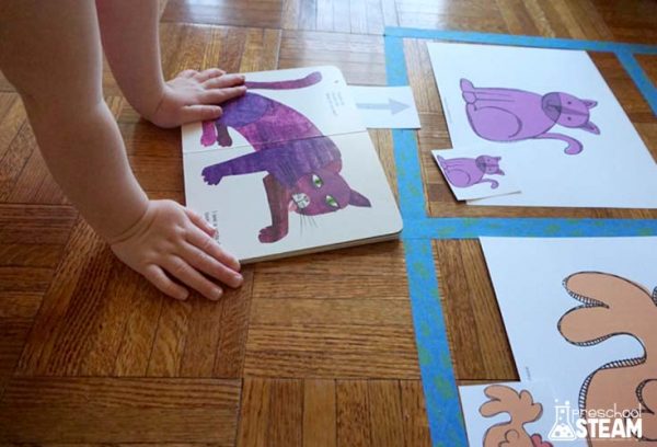 Screen-Free Brown Bear Coding Game for Preschoolers