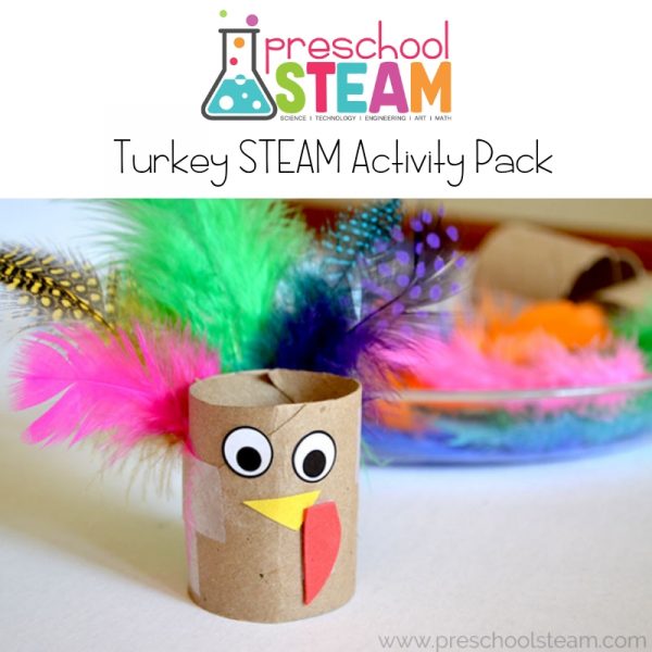 Turkey STEAM Activity Pack - Preschool STEAM