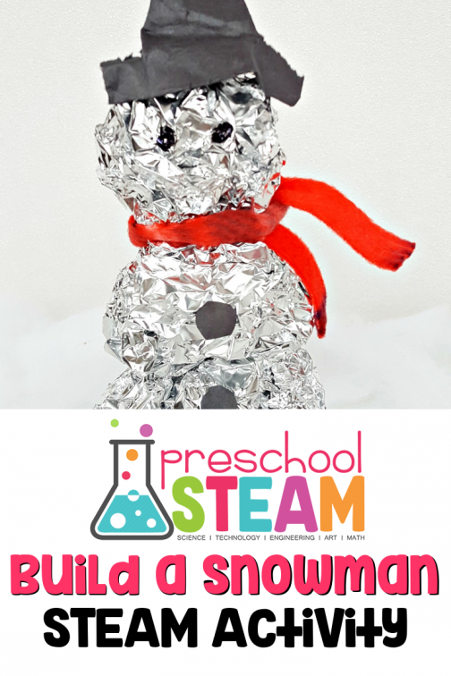 Can You Build a Snowman? A Steam Activity for Preschoolers.