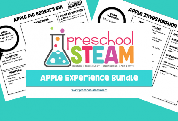 Apple STEAM Activities for Preschoolers - Preschool STEAM