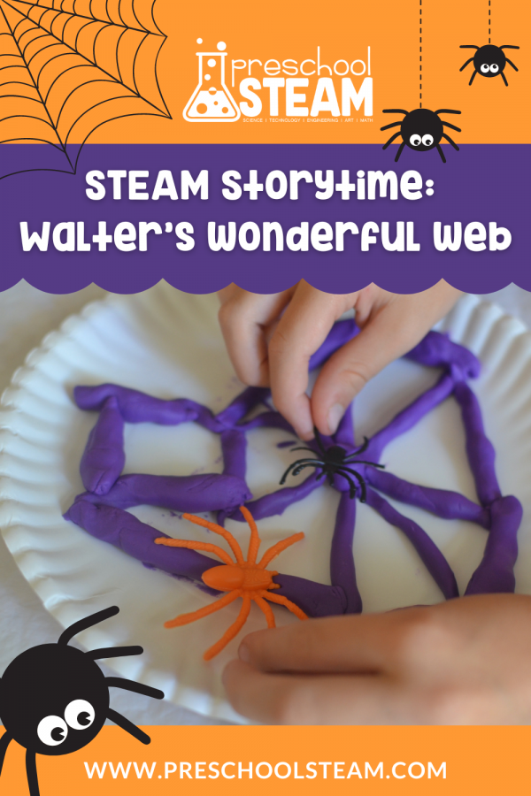 STEAM Storytime with Walter’s Wonderful Web - Preschool STEAM