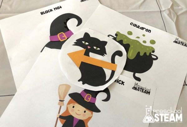 Halloween Hands-On Coding Games for Preschoolers - Preschool STEAM