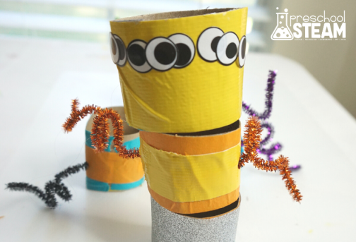 Monster Stack Challenge - Preschool STEAM