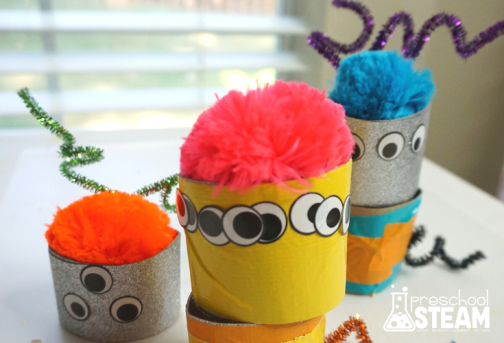 Monster Stack Challenge - Preschool STEAM