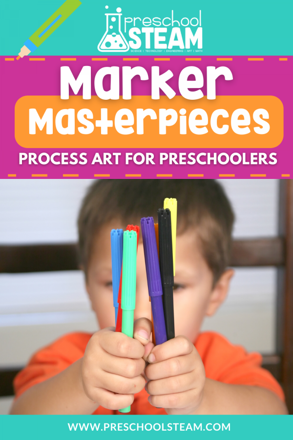 Easy Marker Masterpieces: Process Art for Preschoolers - Preschool STEAM