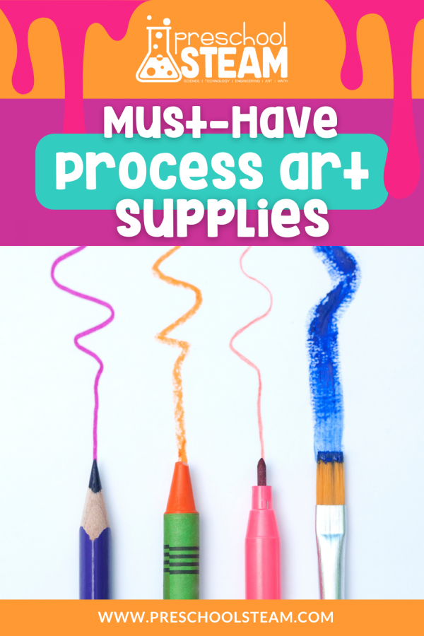 Must-Have Process Art Supplies for Preschoolers - Preschool STEAM
