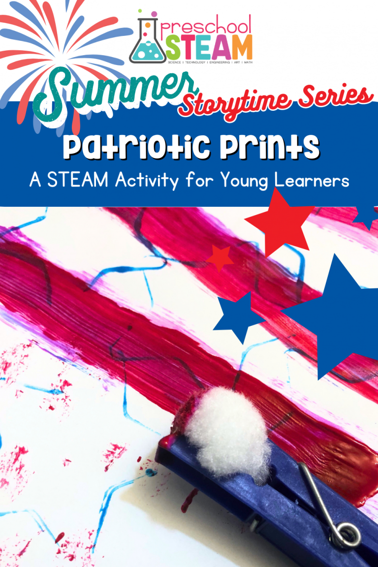 Patriotic Prints: Exploring Art, Patterns, and Counting - Preschool STEAM