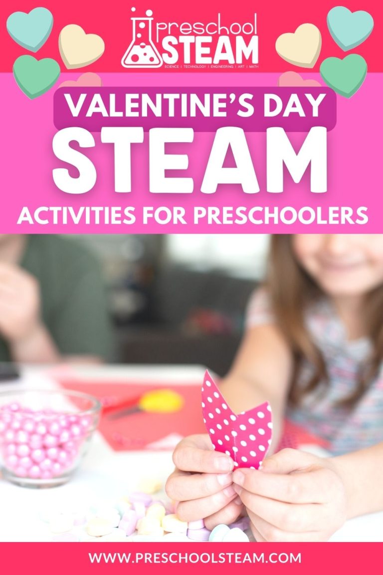 Celebrating Valentines Day with STEAM for Preschoolers - Preschool STEAM